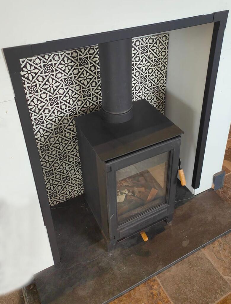Fireplace Back George Clarke's Old House, New Home Features Stovax