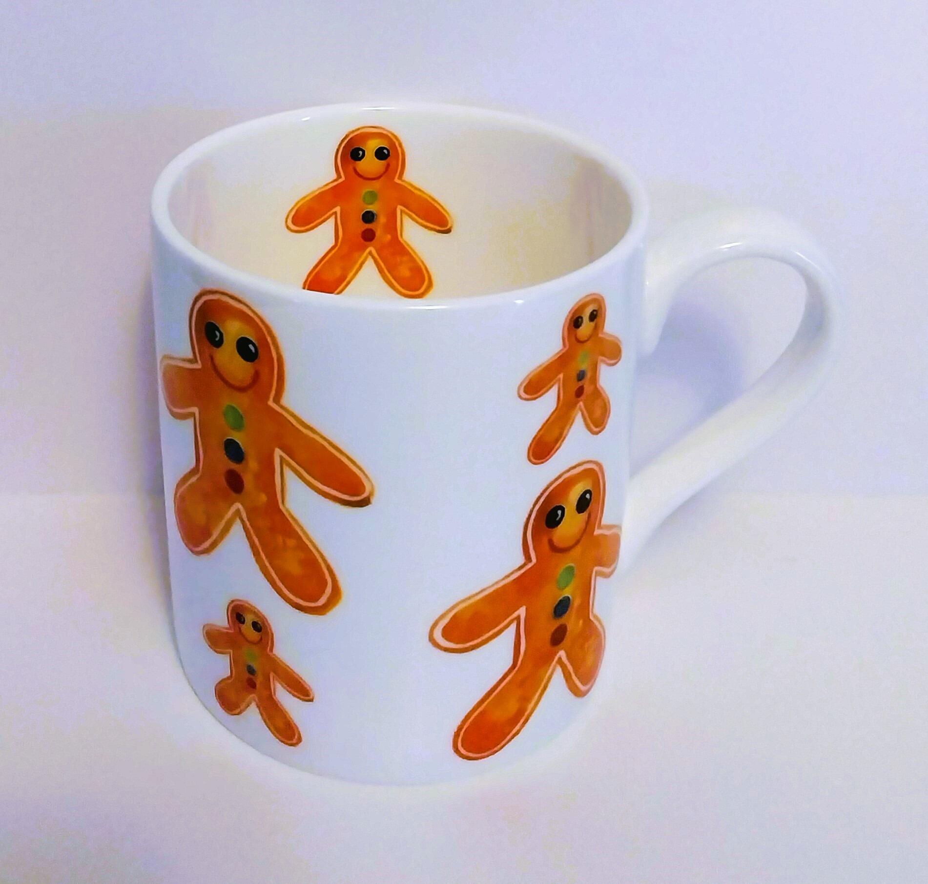Gingerbread men small mug
