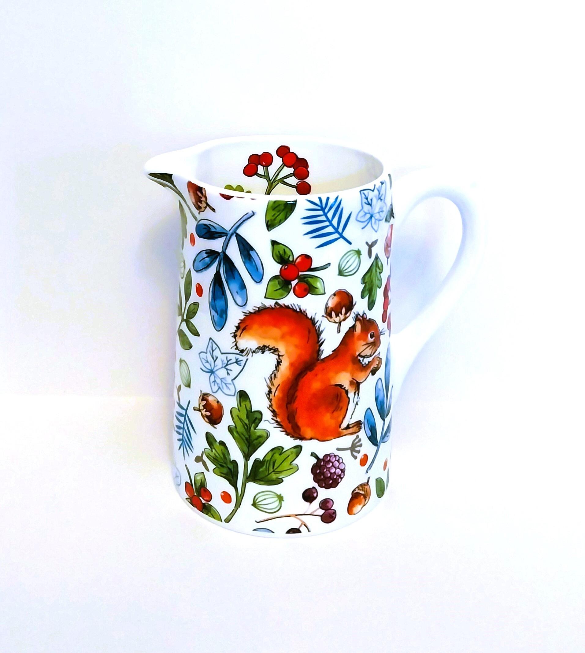 Red Squirrel small jug
