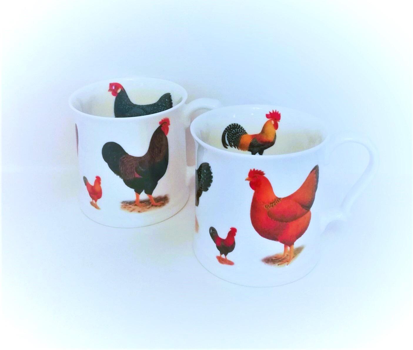 Chickens large mug