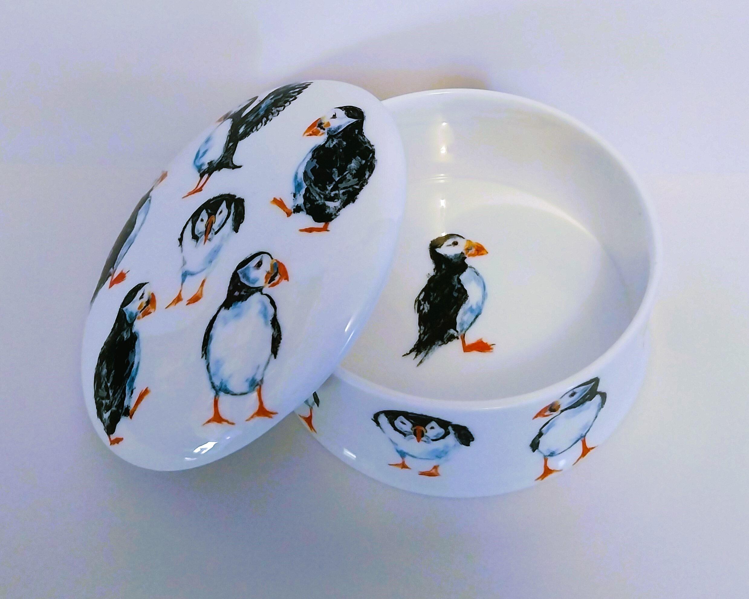 'New' puffin designed 4" box
