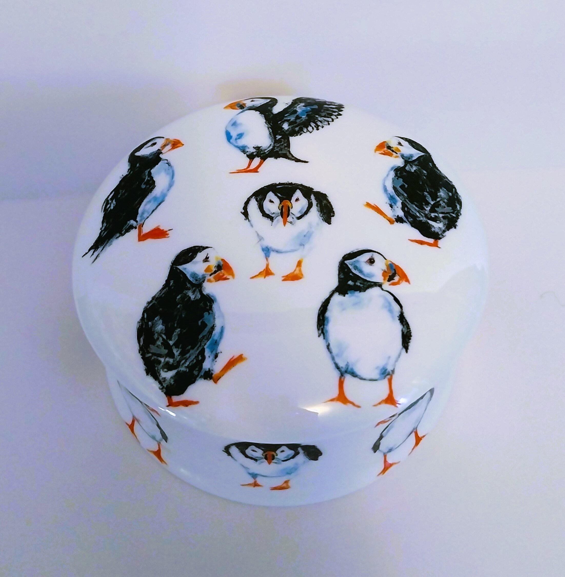 'New' puffin designed 4" box