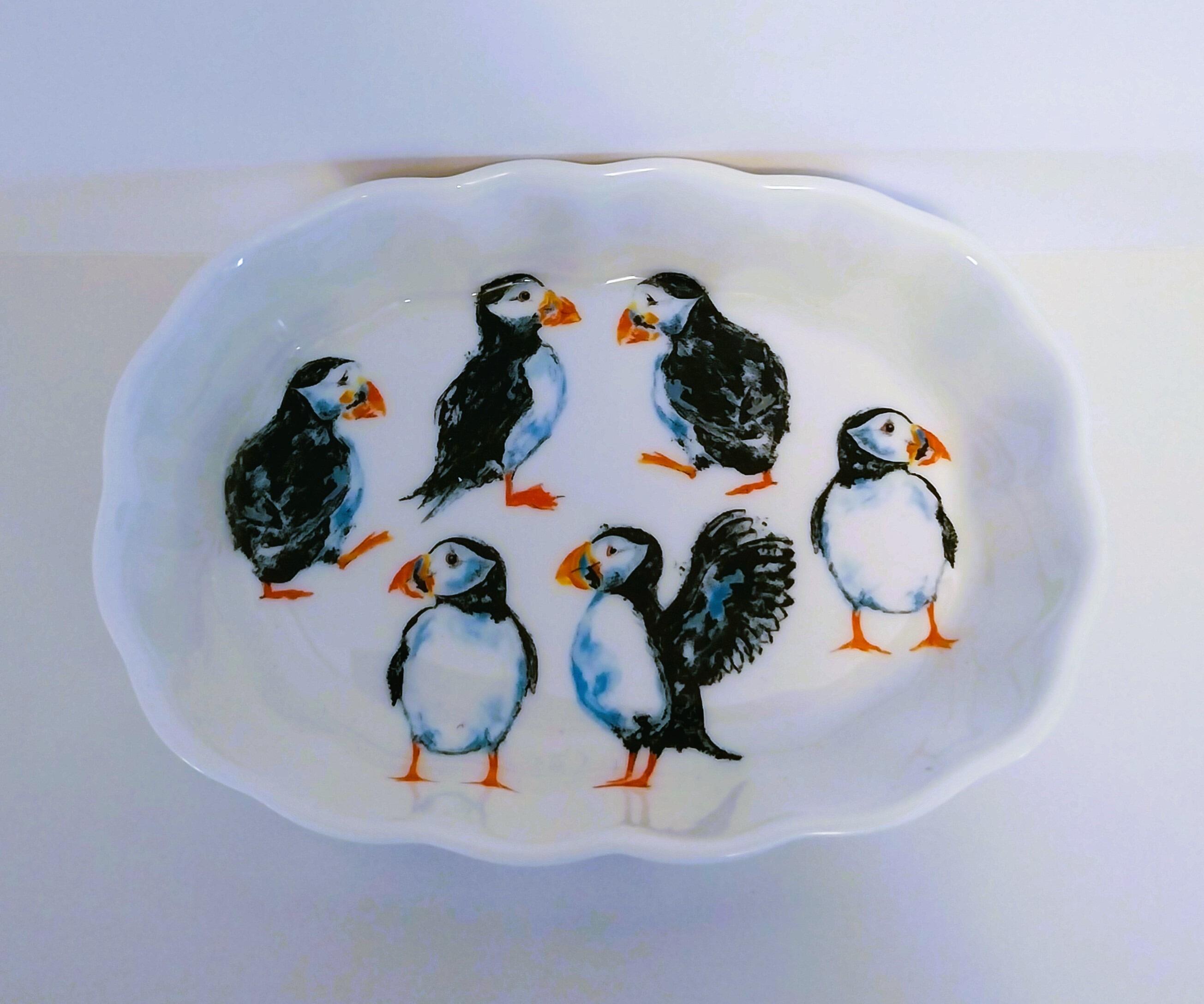 'New' puffin designed soap dish