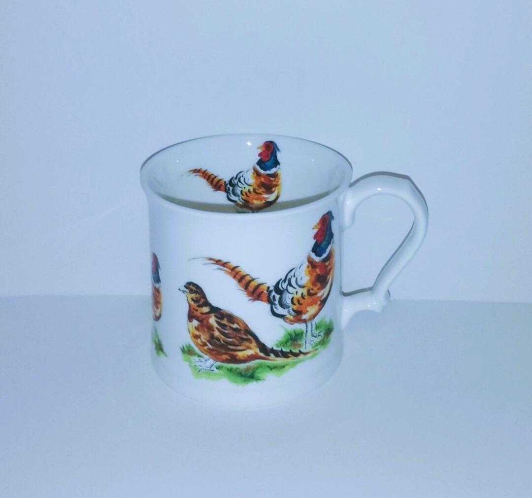 Pheasants large mug