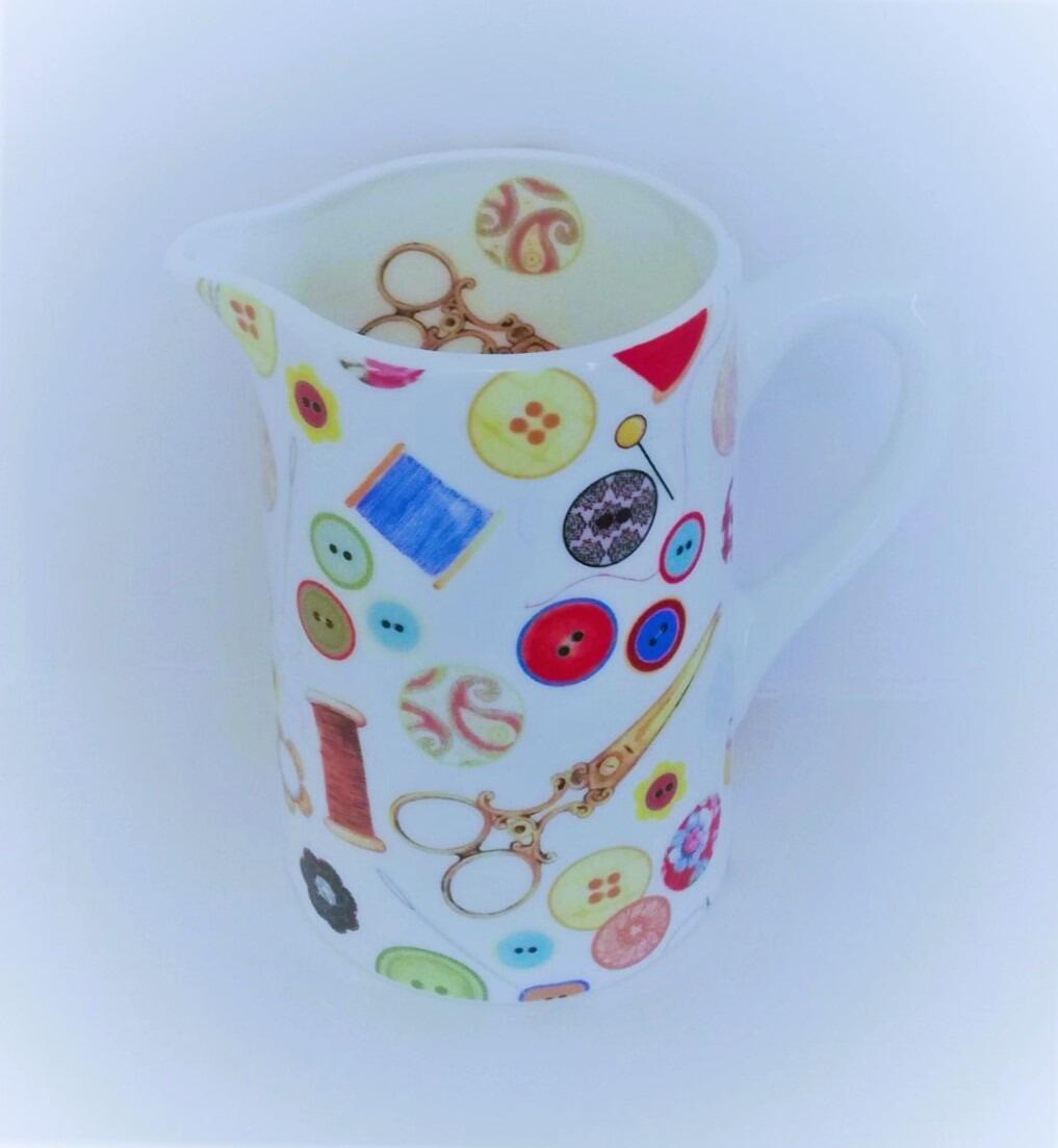 Sewing small jug