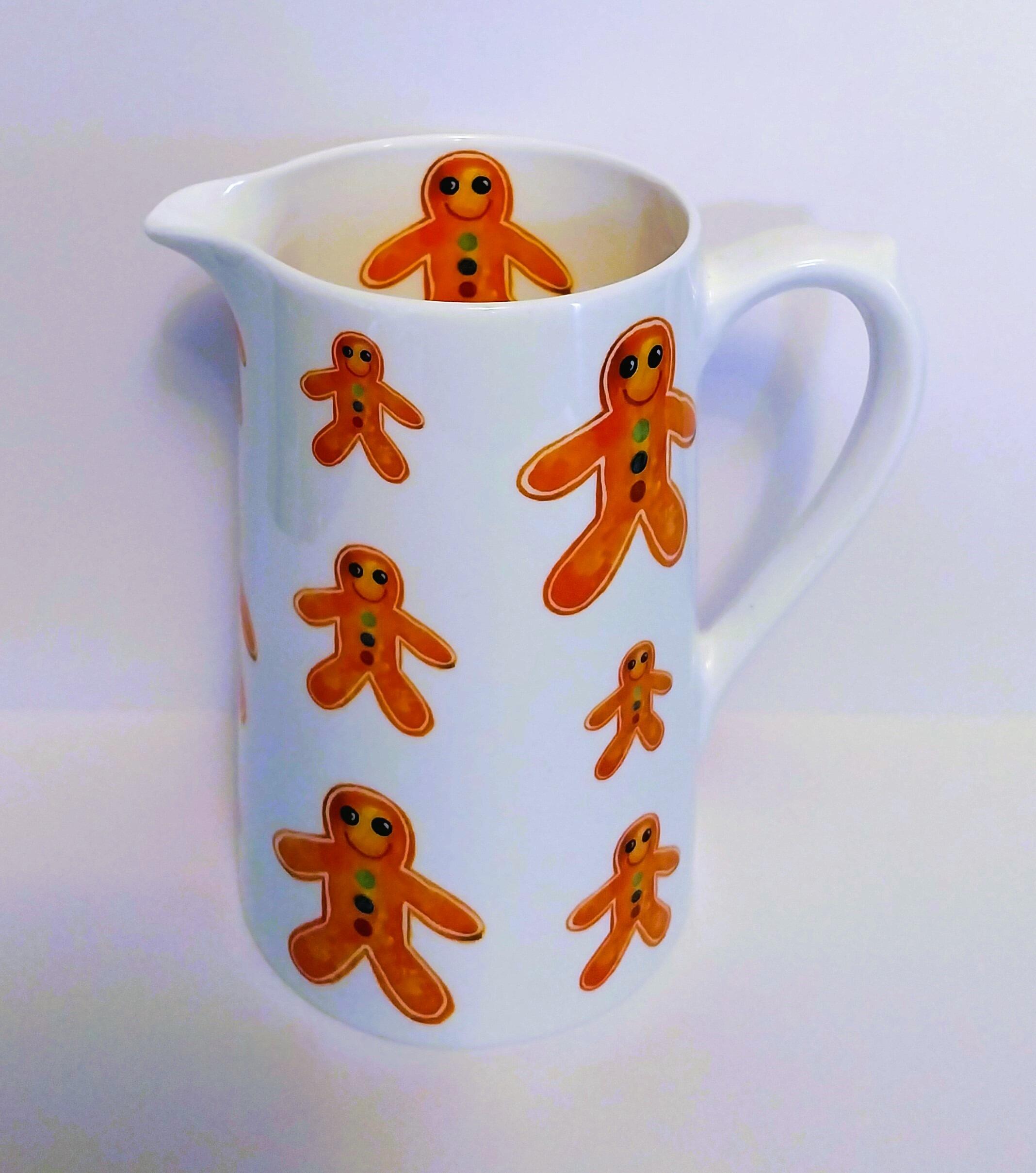 Gingerbread men large jug