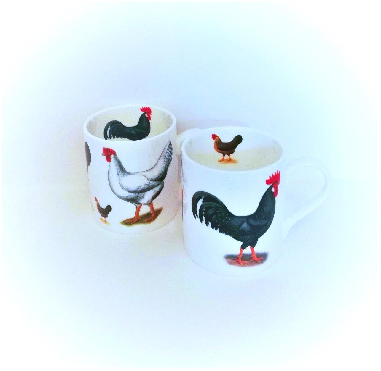 Chickens small mug