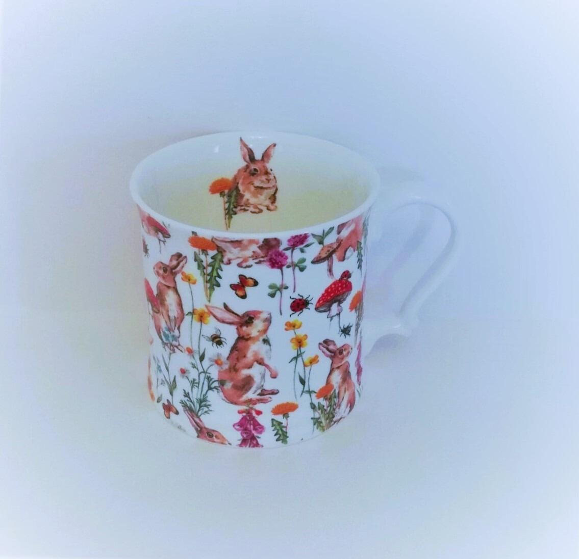 Rabbits large mug