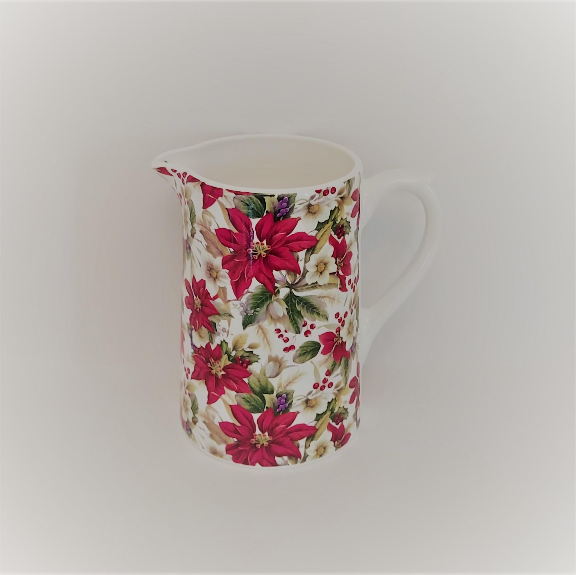 Poinsettia small jug