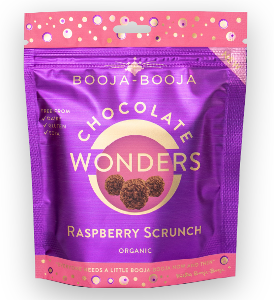 Booja Raspberry Scrunch Chocolate Wonders