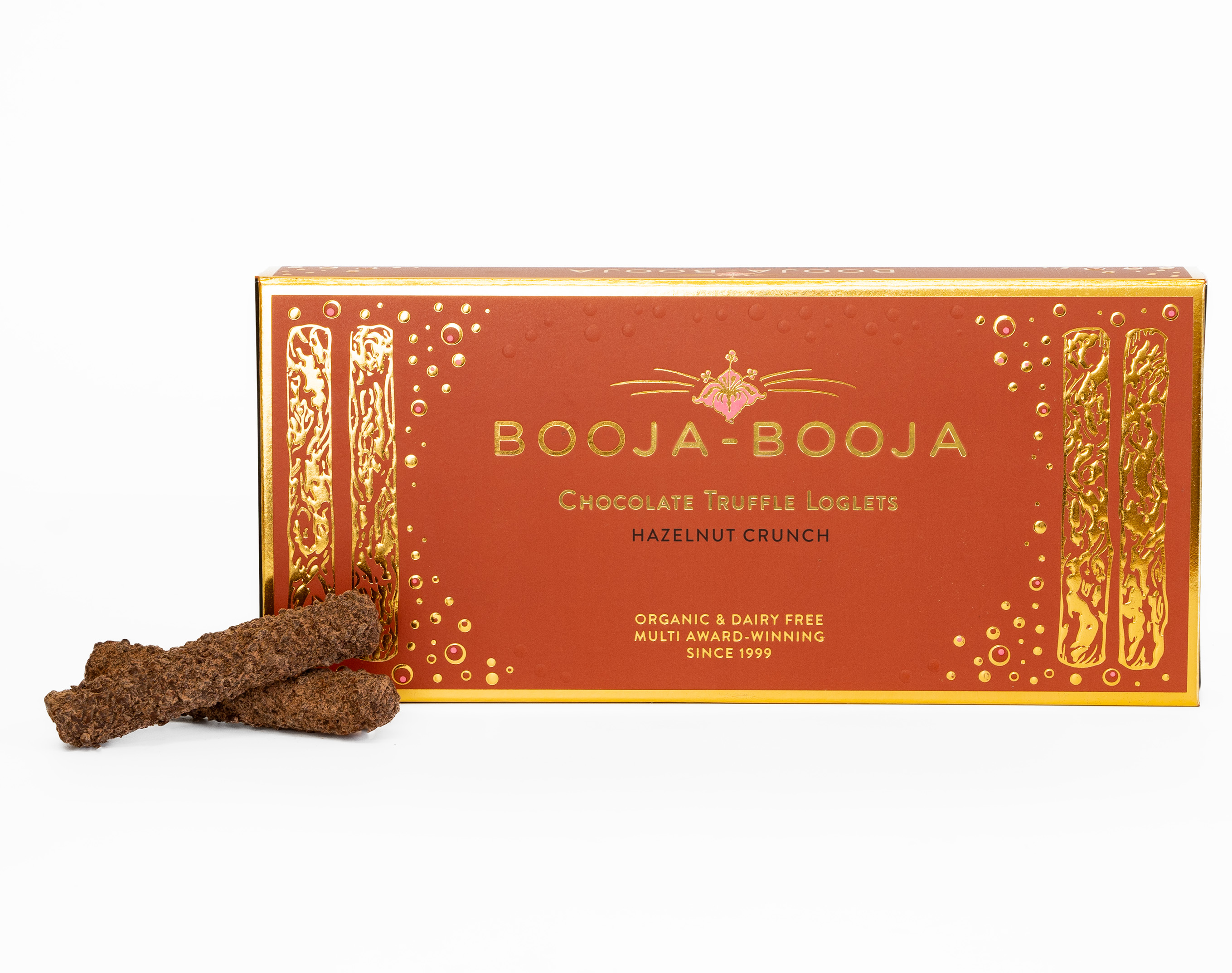 Booja Booja Hazelnut Crunch Truffle Loglets BBD 2nd June 2026