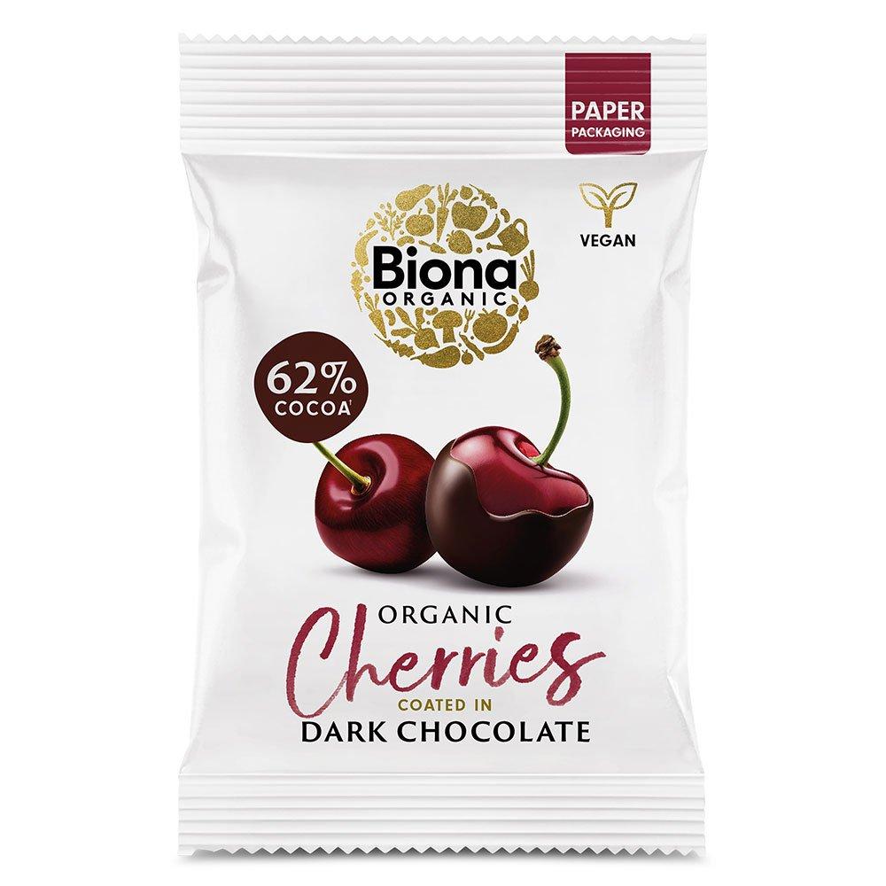 Biona Organic Dark Chocolate Cherries