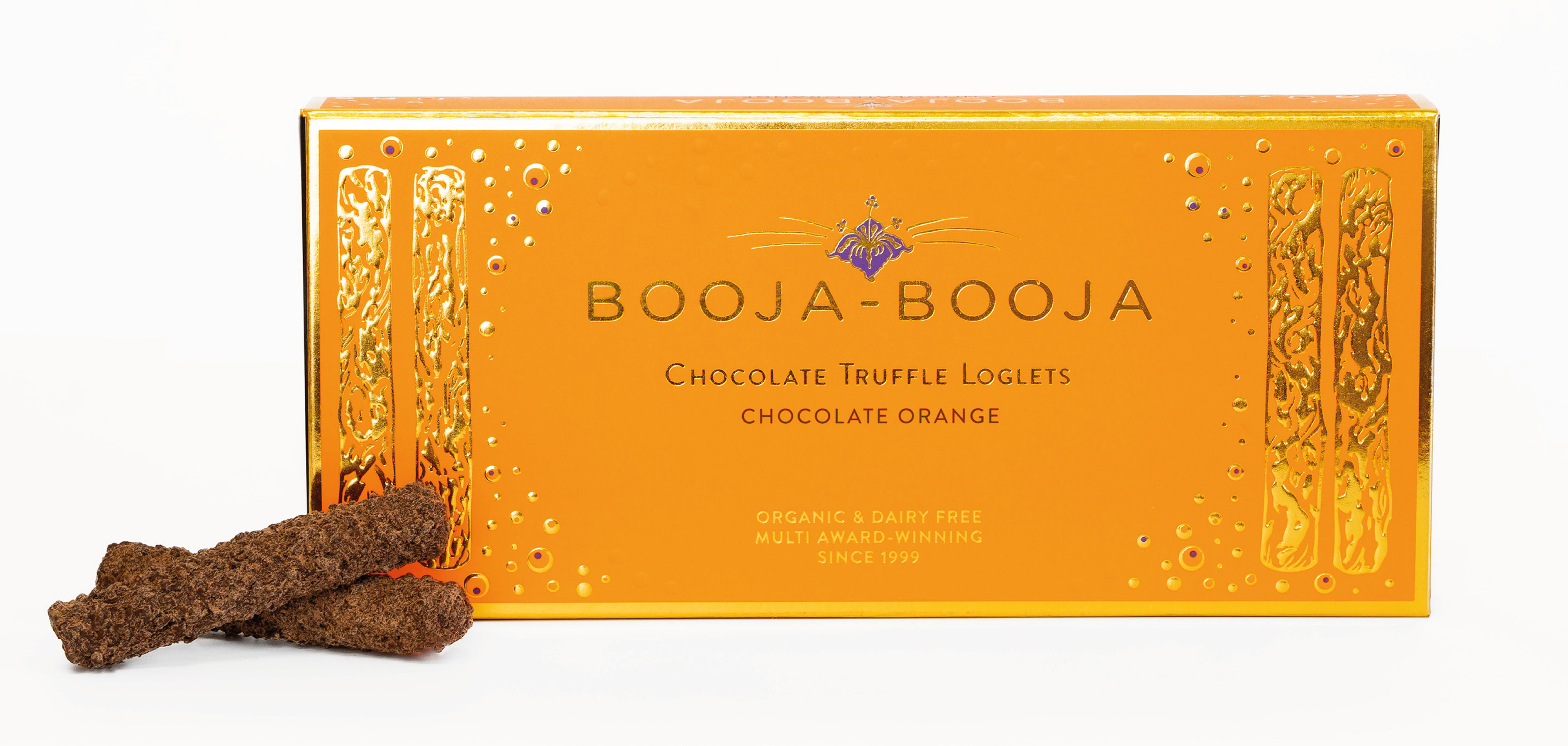 Booja Booja Chocolate Orange Truffle Loglets BBD 23rd June 2026