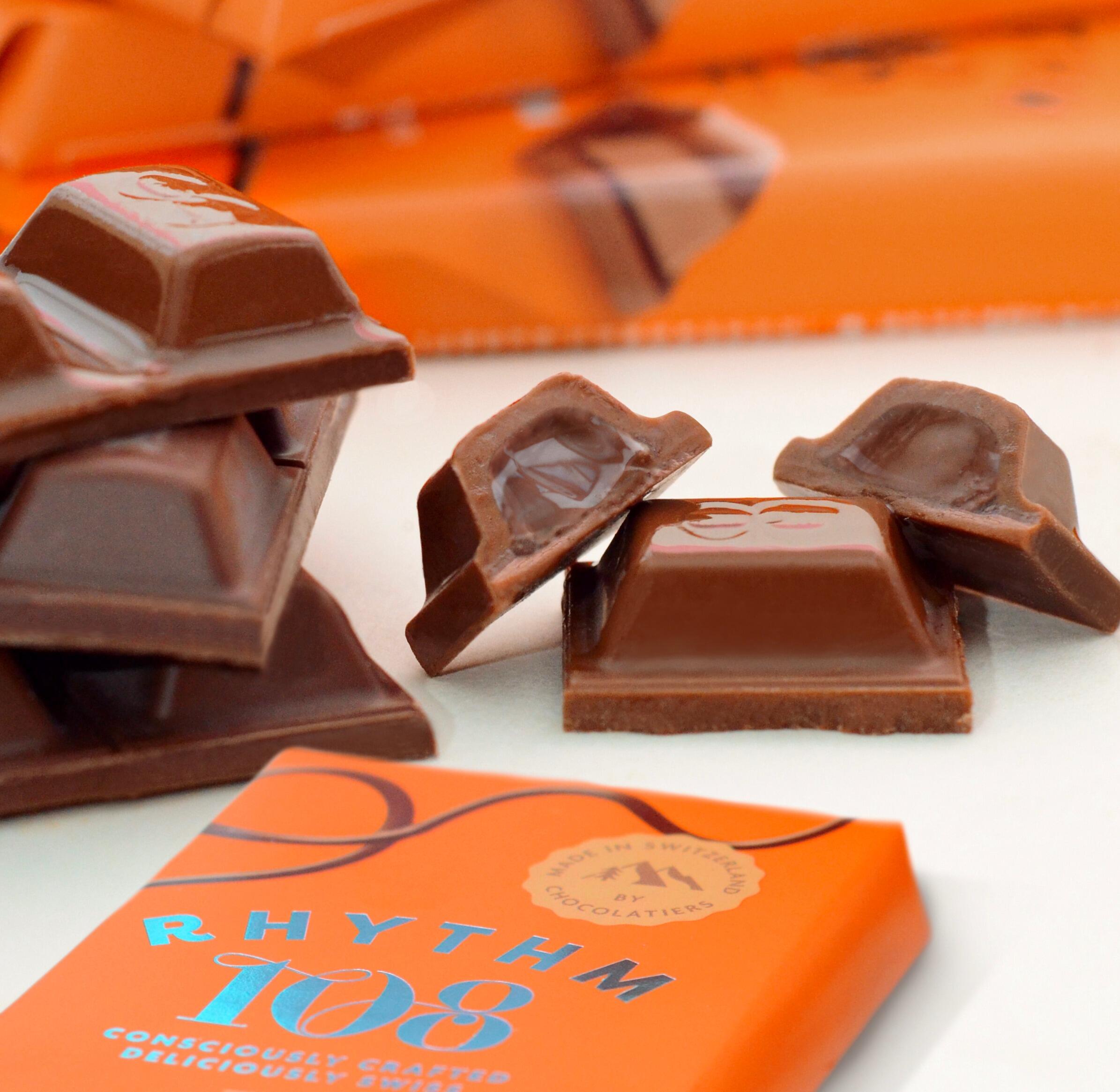 Rhythm 108 Dark Cocoa Orange Chocolate Bar