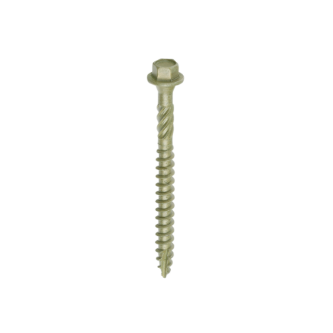 Timco In-Dex Hex Head Timber Screw 6.7 x 87mm - Pack of 50