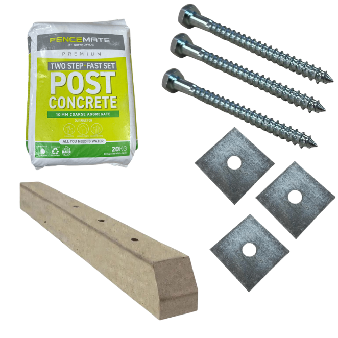 Fence Post Repair Kit - Fencing Essentials