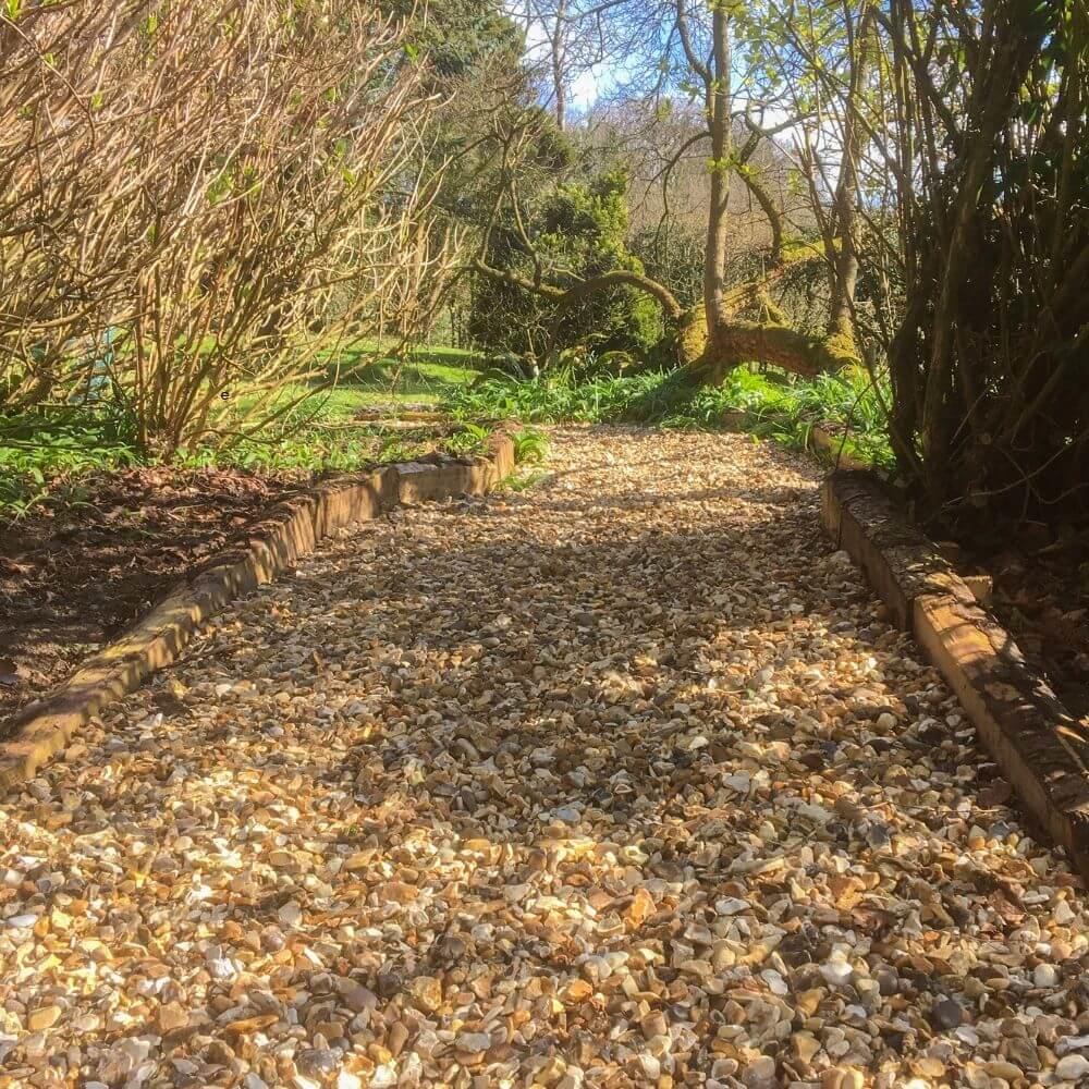 Rustic Sleepers 2.4m - Natural Wood - Fencing Essentials