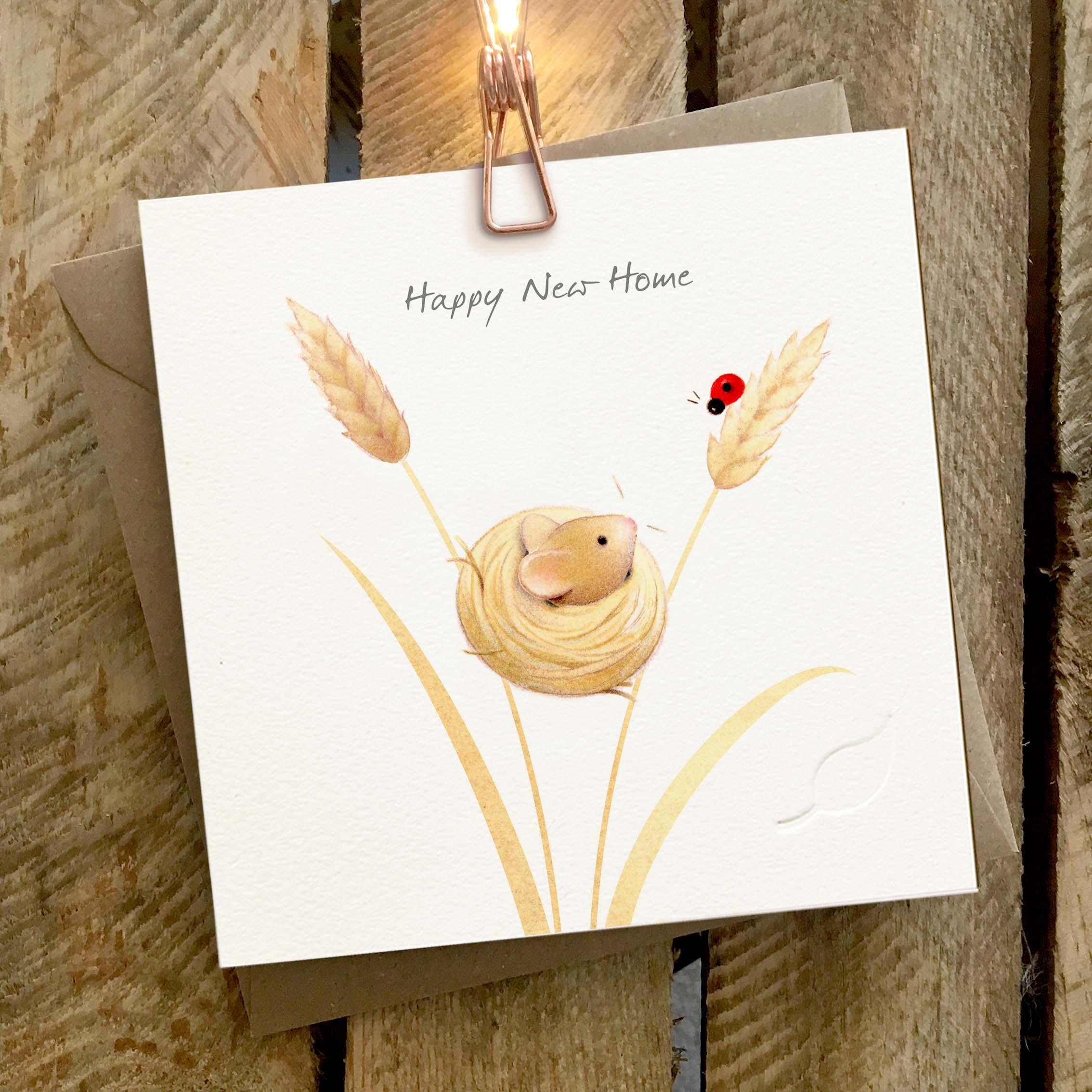 BIN531 / OWL_176_Owls Nest greeting card