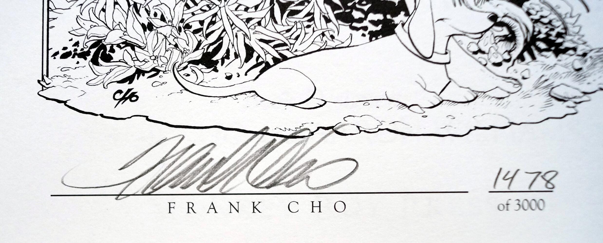 Frank Cho Sketches & Scribbles: Book Three (Signed) at The Book Palace