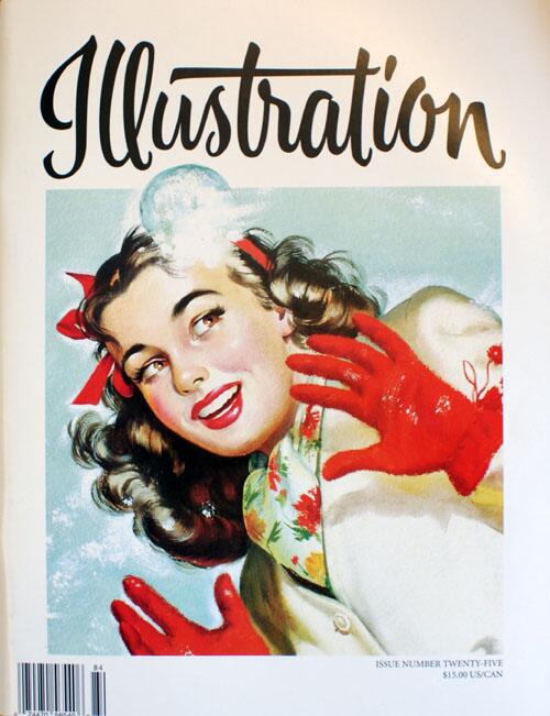 Illustration (USA magazine) issue number twenty five by Dan Zimmer ...