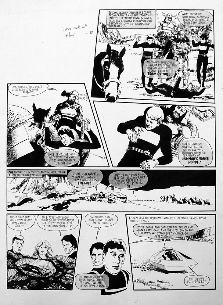 Logan's Run 26 from Look In art by Arthur Ranson