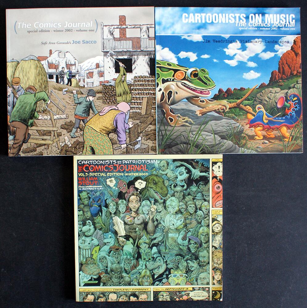 The Comics Journal Bundle (3 issues) by Various at The Book Palace