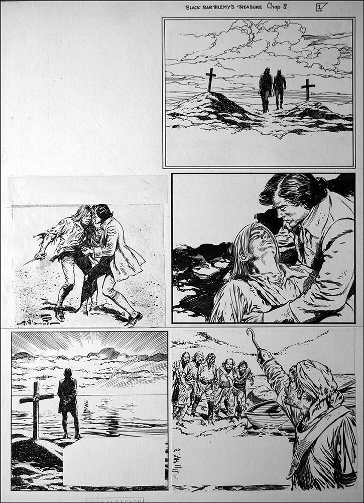 Black Bartlemy's Treasure - Contemplation (TWO pages) art by Jesus ...