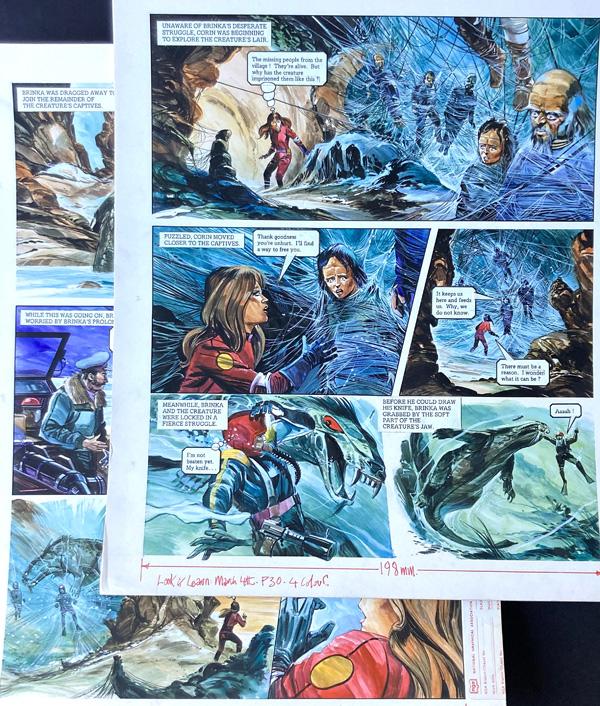 Gerry Wood at the Illustration Art Gallery