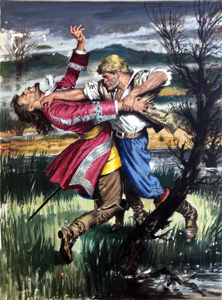 Lorna Doone art by Edwin Phillips
