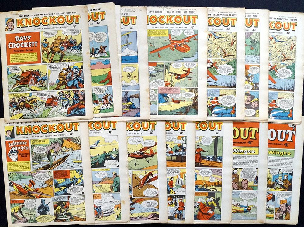 Knockout Comics Set: 1957 - 1960 (14 issues) at The Book Palace