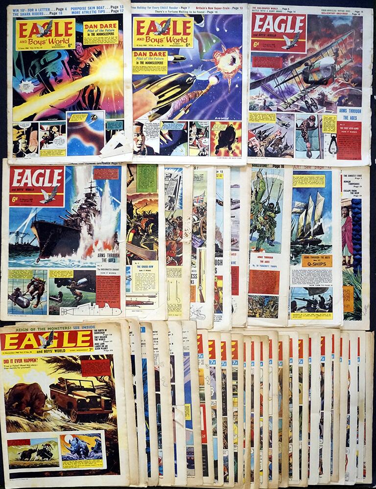 Eagle Comics Volumes 16 - 20 (37 Issues) by Various at The Book Palace