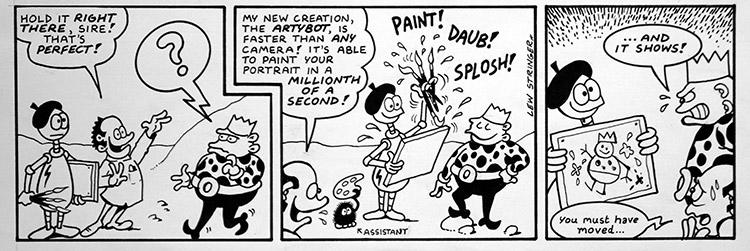 Lew Stringer at the Illustration Art Gallery