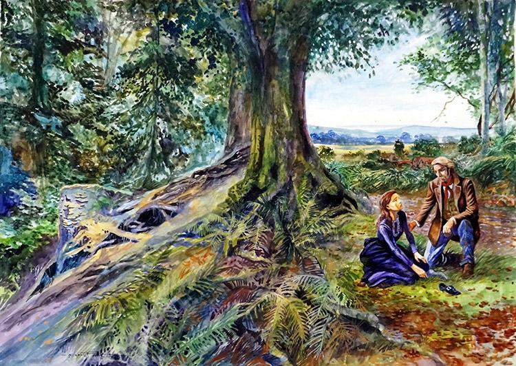 Alan Langford at the Illustration Art Gallery