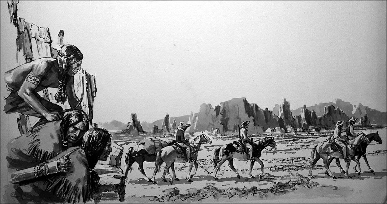 Danger Trail art by Geoff Campion