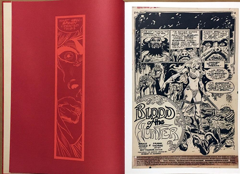 Frank Thorne's Red Sonja: Art Edition Volume 1 by Frank Thorne at The ...