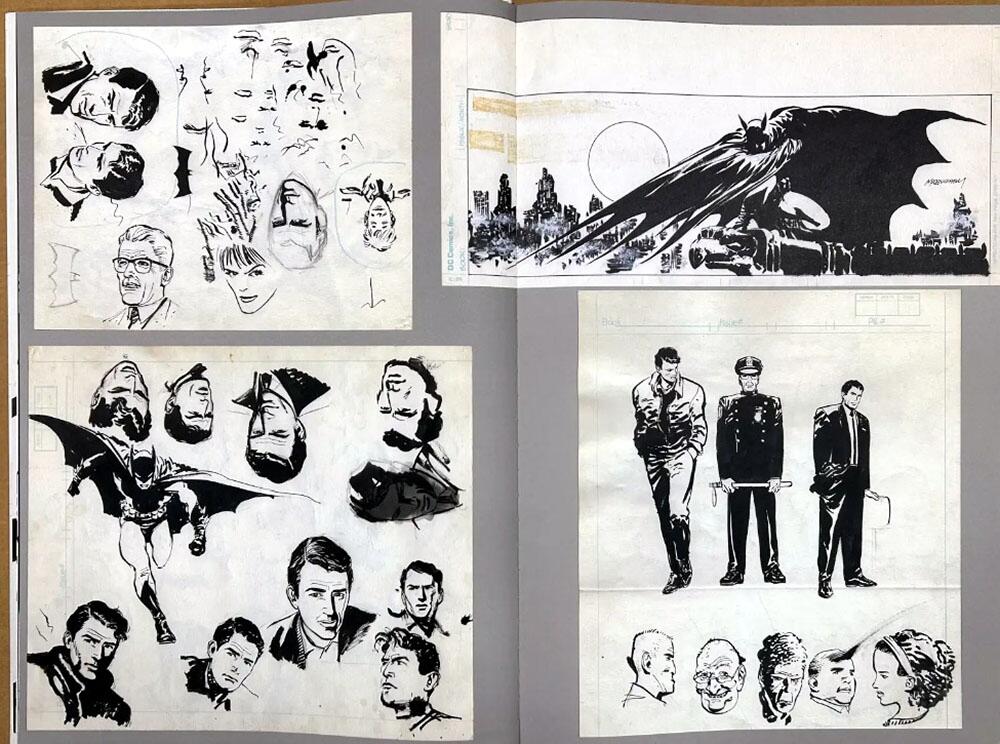 David Mazzucchelli's Batman Year One (Artist's Edition) by Frank Miller ...