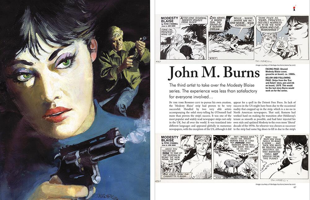 The Modesty Blaise Artists (Illustrators Special #16 Reprinted) by ...