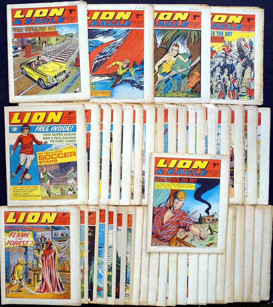 Lion Comics: 1970 (43 Issues) by Various at The Book Palace