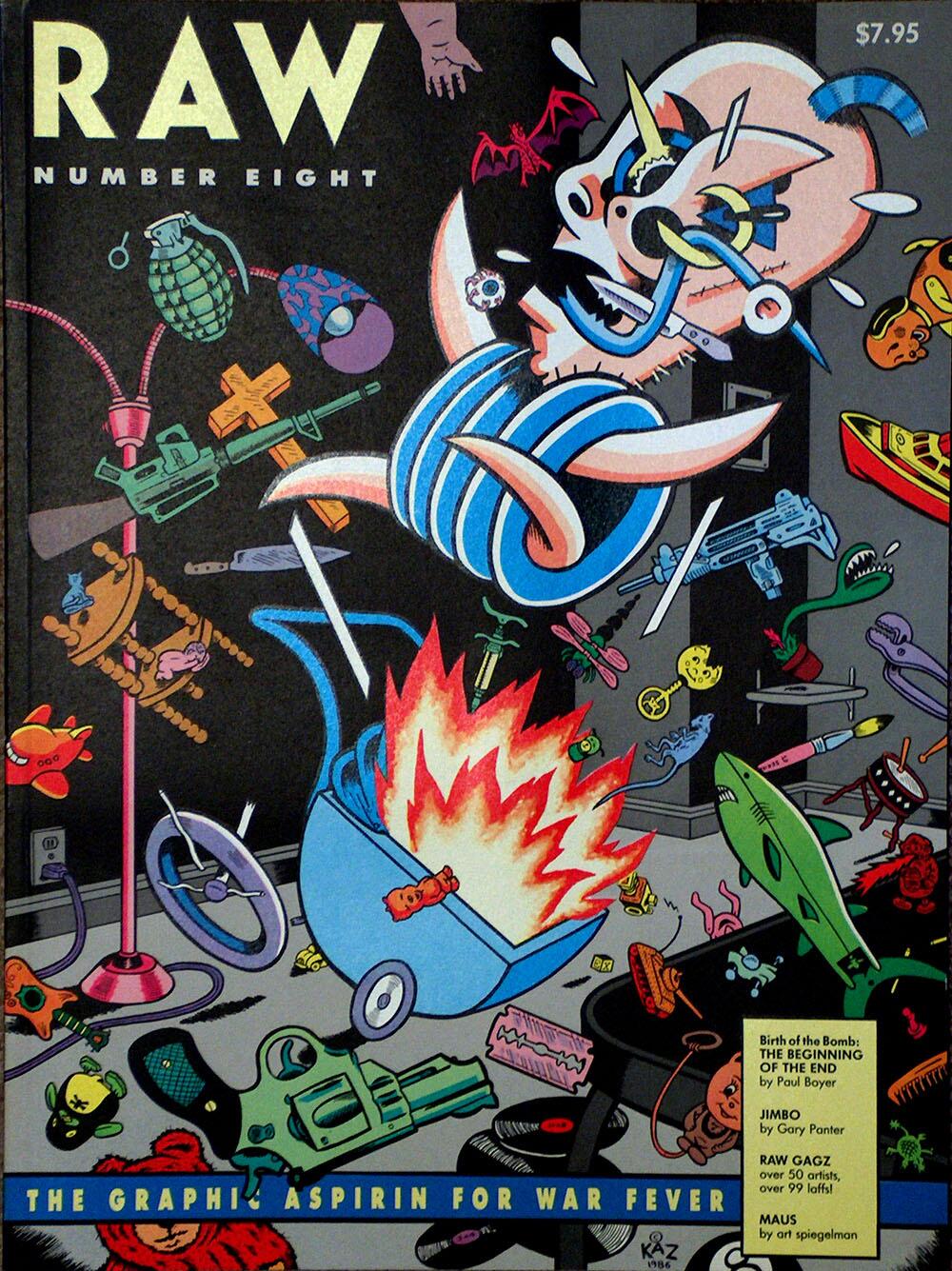 RAW Volume 1 Number 8 by Editors Art Spiegelman & Françoise Mouly at ...