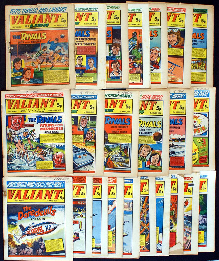 Valiant Comics: 1975 (23 issues) by Various at The Book Palace