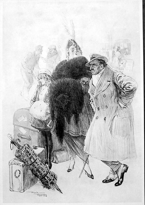 Frank Reynolds at the Illustration Art Gallery