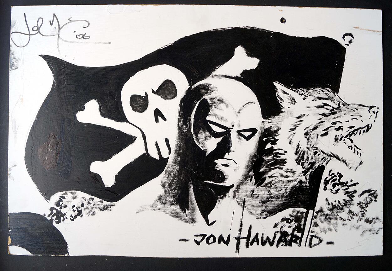 The Phantom - Jolly Roger art by Jon Howard (Signed)