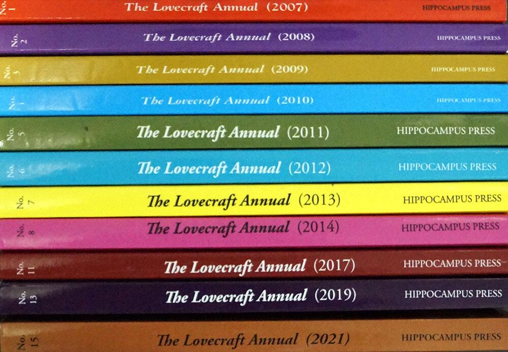 The Lovecraft Annual (11 ISSUES) by Various at The Book Palace