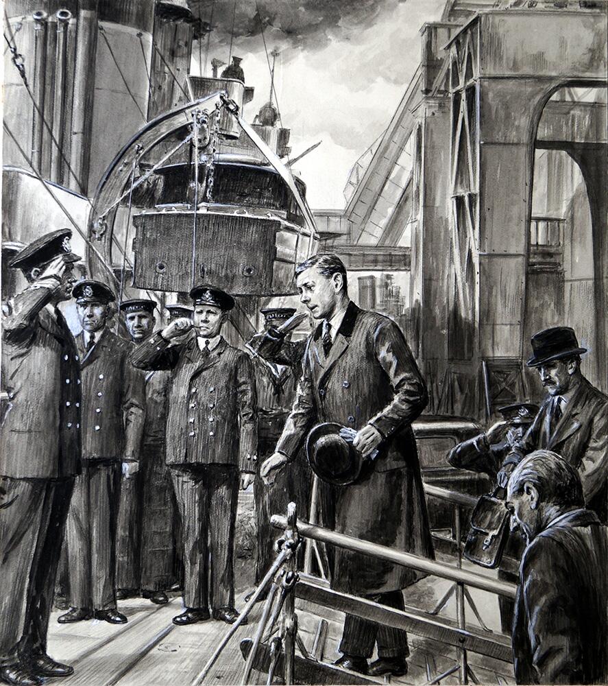 Final Act of Abdication art by Neville Dear