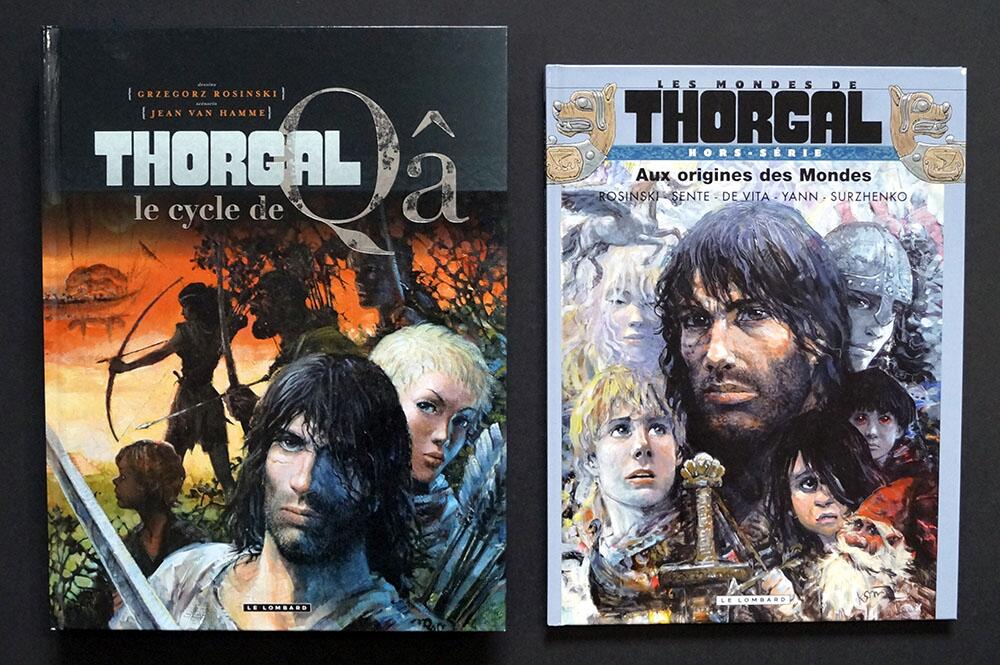 Thorgal: The Cycle of Qâ & The Worlds Of Thorgal (TWO French Editions ...
