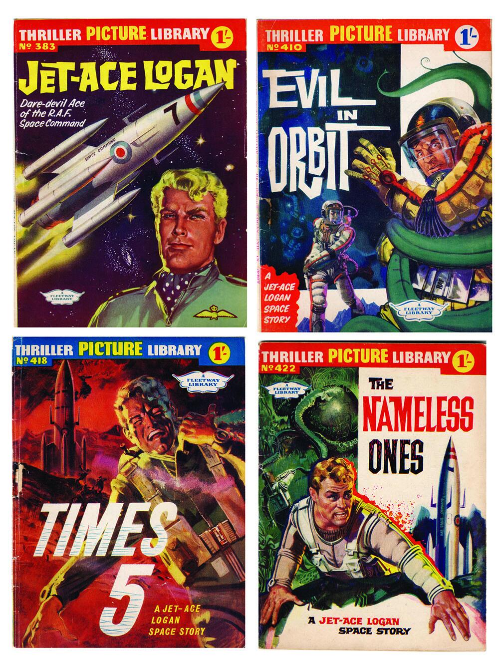 Fleetway Picture Library Classics: JET-ACE LOGAN featuring the art of ...