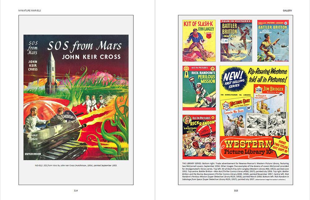 Miniature Marvels: The Book-Cover Art of James E McConnell by Steve ...