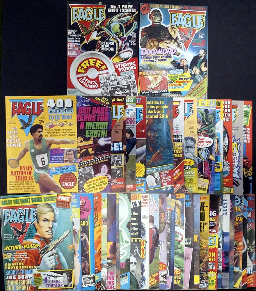 Eagle Comics: 1982 (39 Issues) by Various at The Book Palace