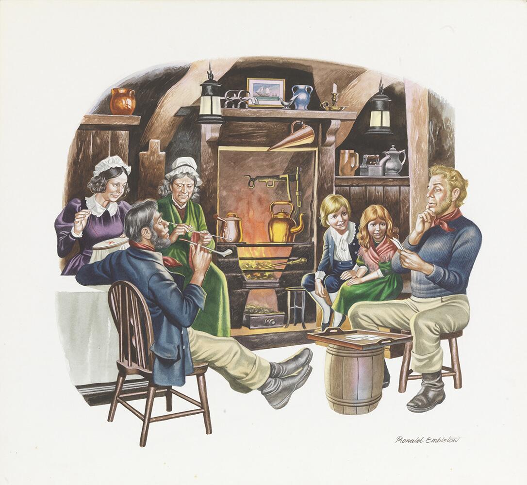 David Copperfield - Cosy art by Ron Embleton (Signed)