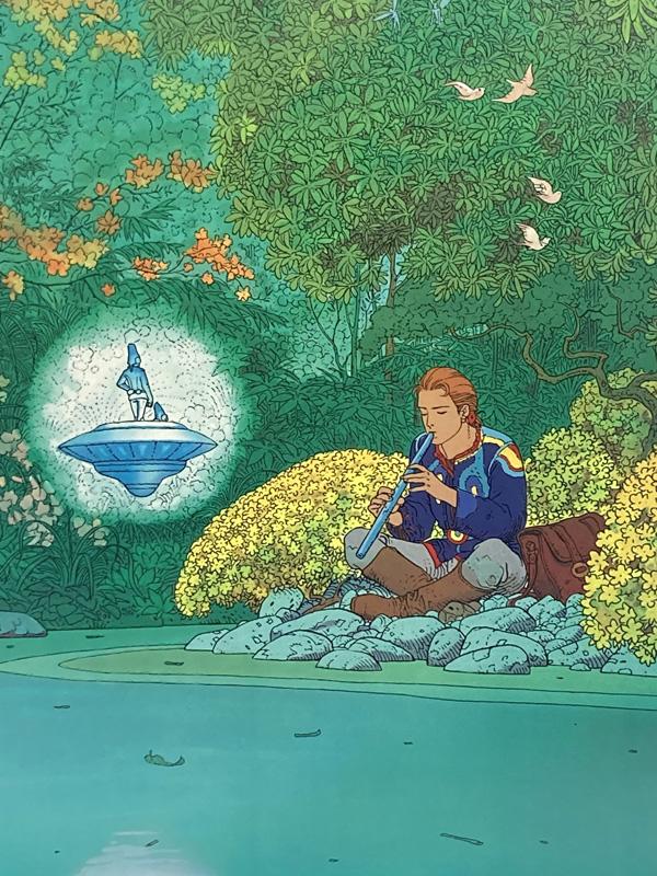 Moebius (Jean Giraud) at the Illustration Art Gallery